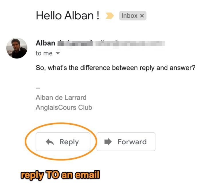 Faut-il dire REPLY, ANSWER ou RESPOND en anglais ? - AnglaisCours Club