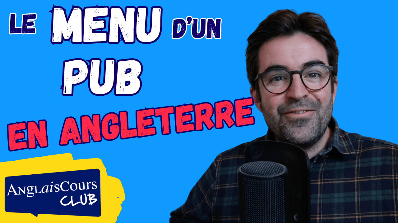 Le Menu Dun Pub En Anglais Anglaiscours Club